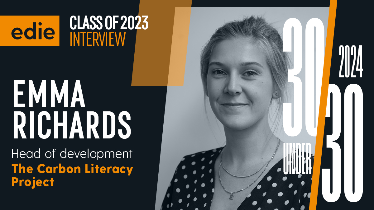Meet edie’s 30 Under 30 Class of 2023: Emma Richards, The Carbon ...