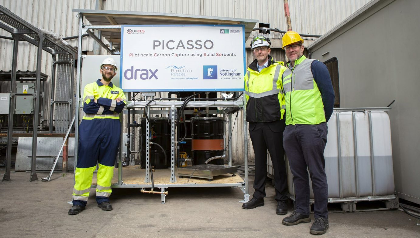 Drax to trial additional carbon capture innovation as it works to host ...