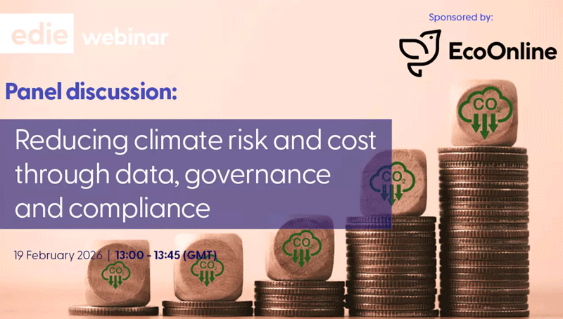 Registration NOW OPEN: Join edie’s free online event on climate risk ...