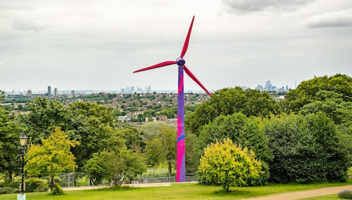 Pop-up pink wind turbines and a Premier League climate declaration: The ...