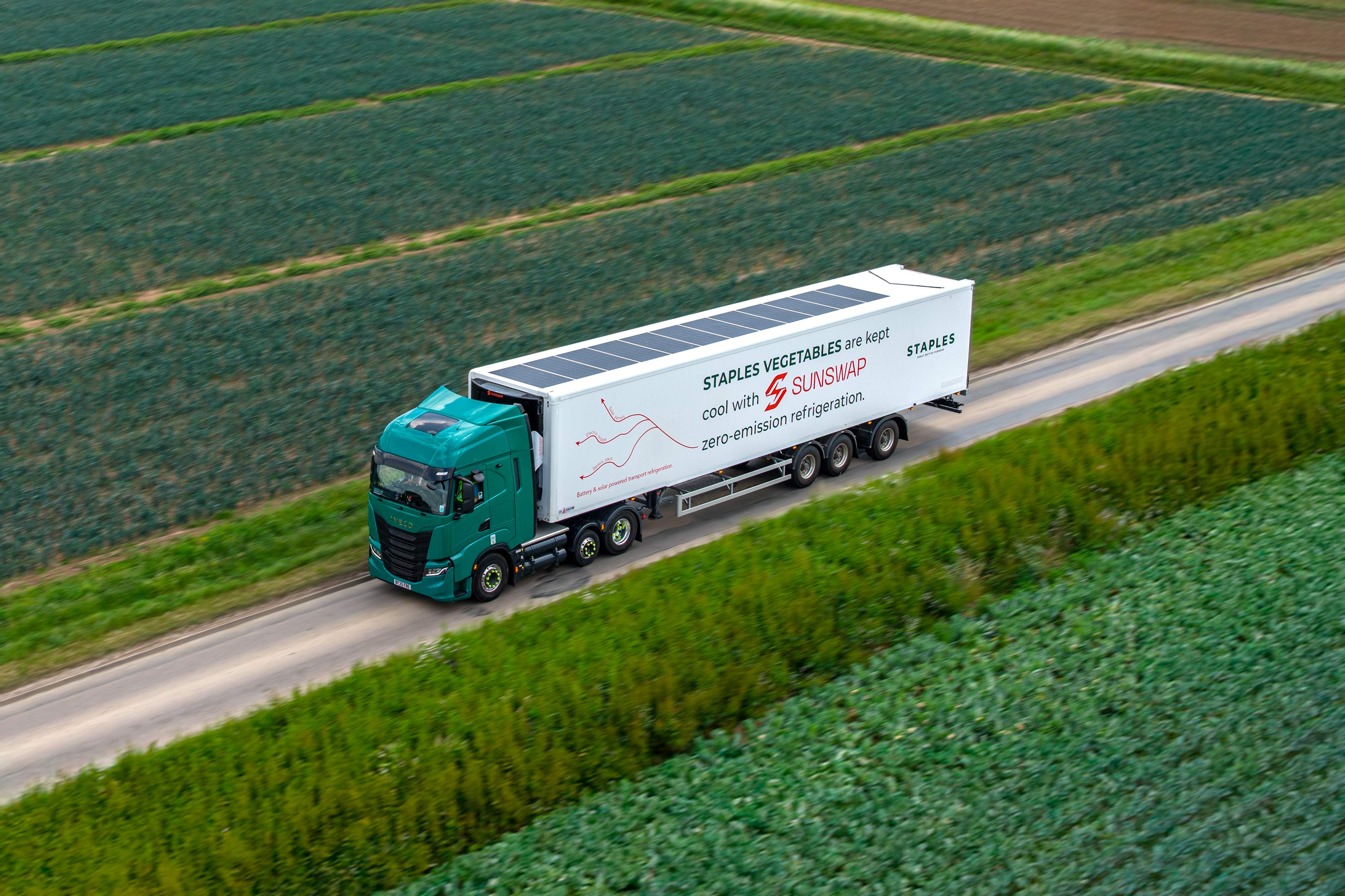 Staples Vegetables Cuts Emissions with Solar Refrigeration
