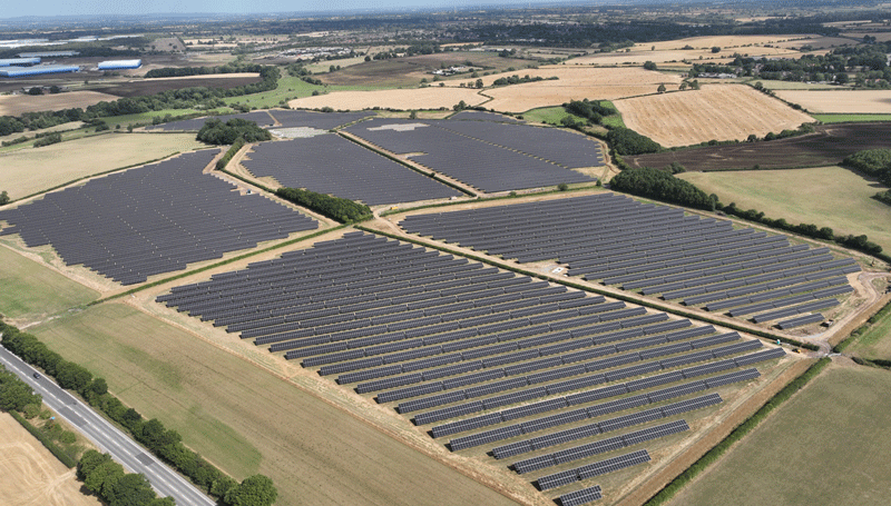 Two UK solar projects completed to provide renewable electricity to H&M ...