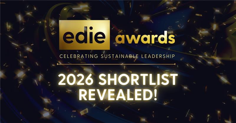 edie Awards 2026: Shortlist revealed - edie