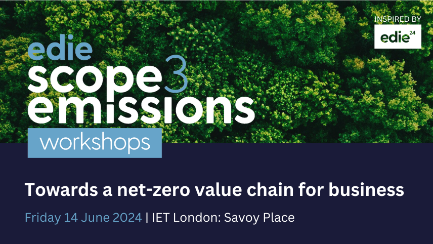 Scope 3 Emissions Workshops Day 2024 - edie