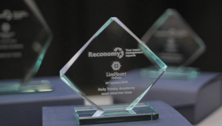 Reconomy Support The Lionheart Challenge at Telford School - edie