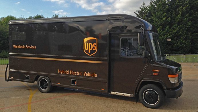 UPS unveils 400km range-extending electric vehicles - edie