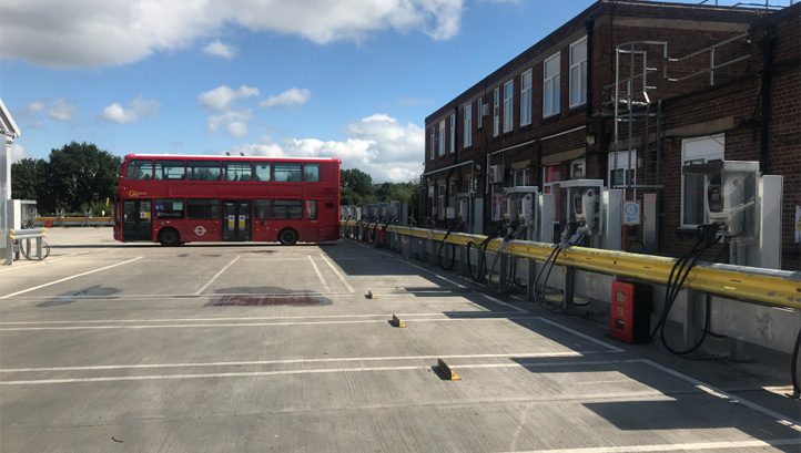 Bus garage in London now hosting 'world's largest' V2G trial - edie