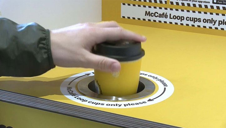McDonald's to trial deposit return scheme for coffee cups in ...