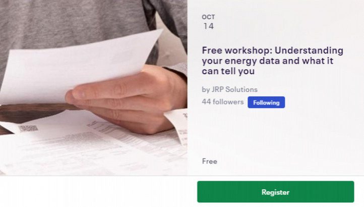Free workshop: Understanding your energy data and what it can tell you ...