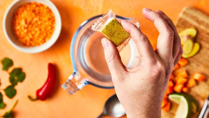 Recipe box brand Gousto trials edible, plastic-free packaging - edie