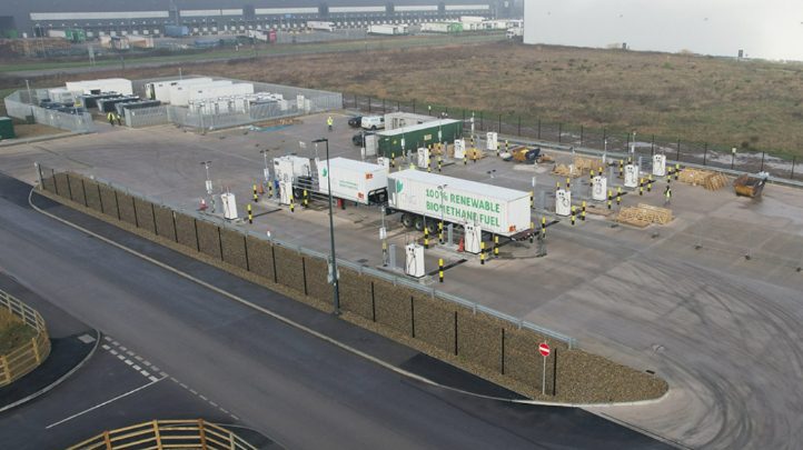 Decarbonising transport: 'World's largest' biomethane refuelling ...