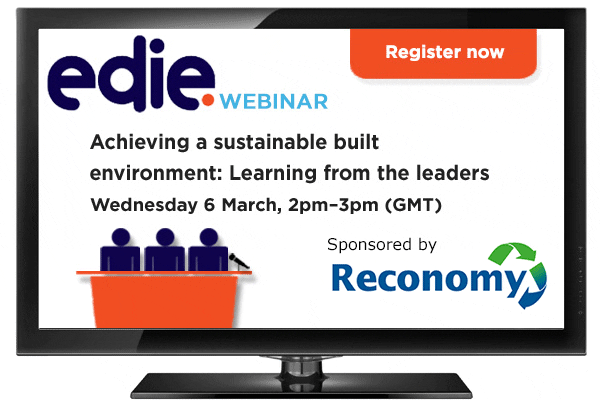Webinar: Achieving a sustainable built environment: Learning from the ...