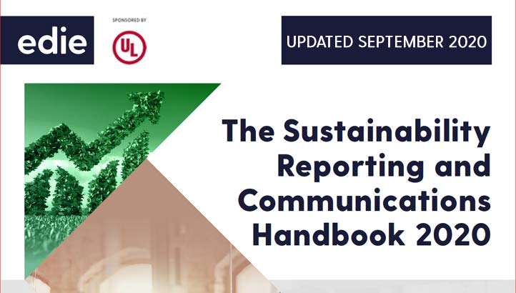 The Sustainability Reporting and Communications Handbook 2020 - edie