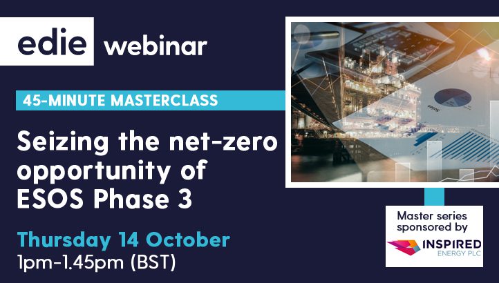 45-minute masterclass: Seizing the net-zero opportunity of ESOS Phase 3 ...