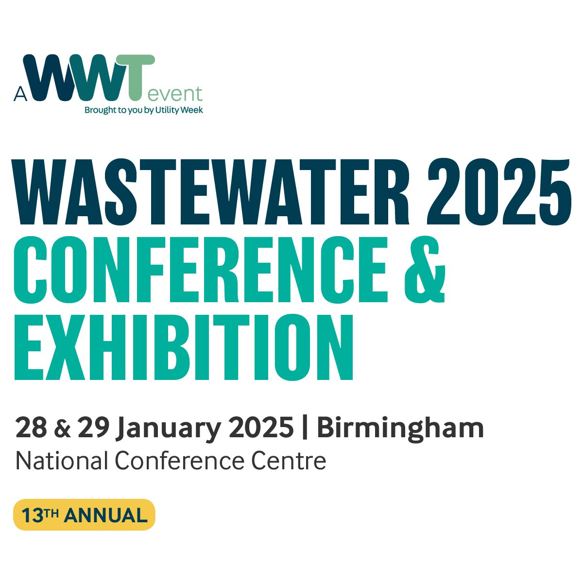 WWT Wastewater 2025 Conference & Exhibition