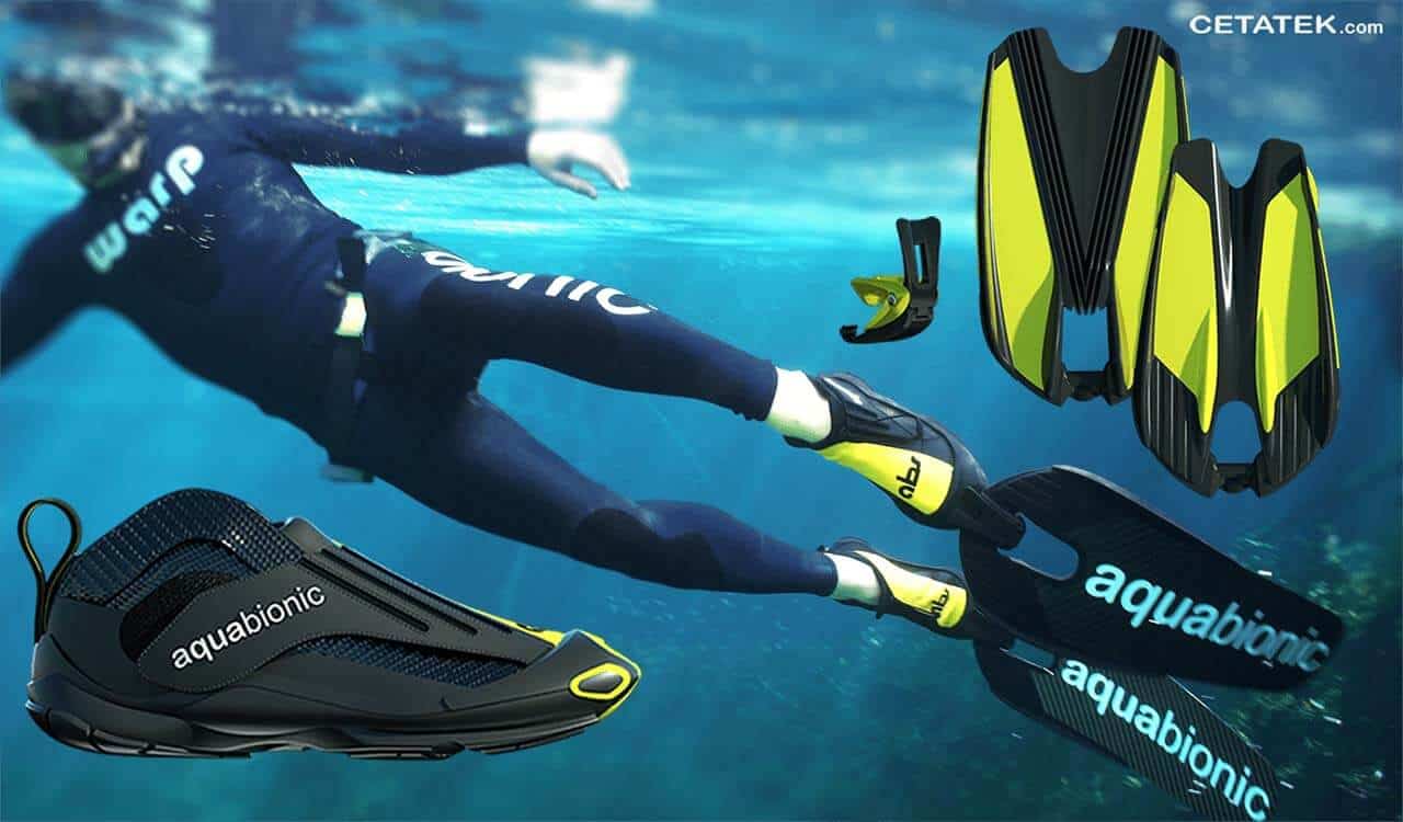 New dive fins bring high tech to the water - Springwise