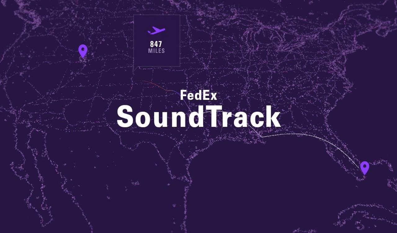 FedEx takes parcel tracking on a melodic journey - Springwise