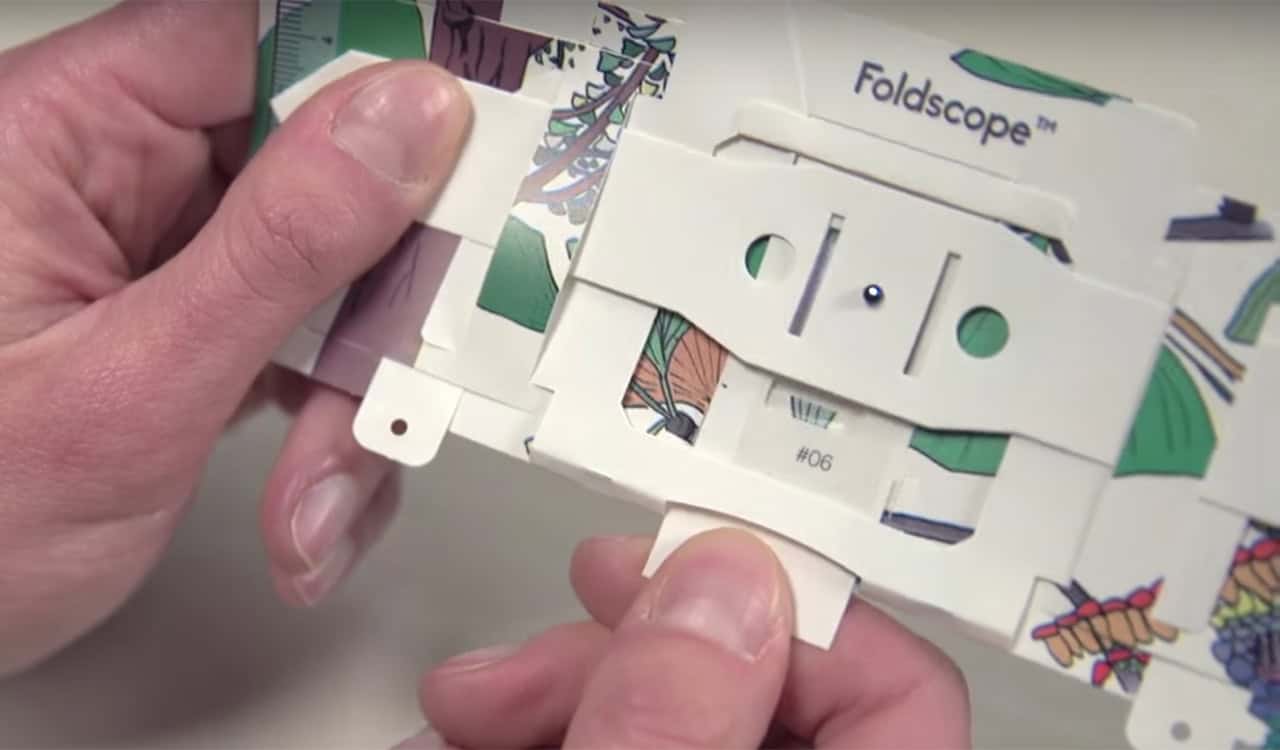 Science for all with portable, origami paper microscope - Springwise