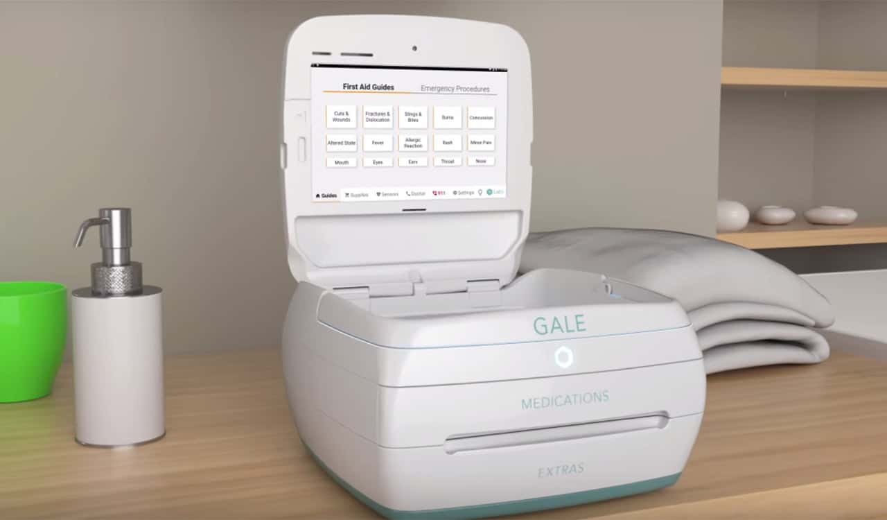 Updated first-aid kit has touchscreen how-to guides - Springwise