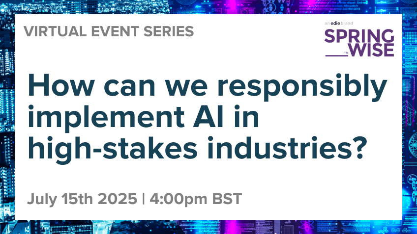 How can we responsibly implement AI in high-stakes industries? - Springwise