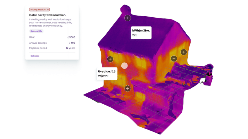Drones and AI map how heat leaks out of buildings - Springwise