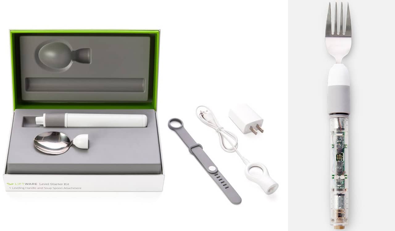 Smart fork counteracts tremors and limited mobility - Springwise