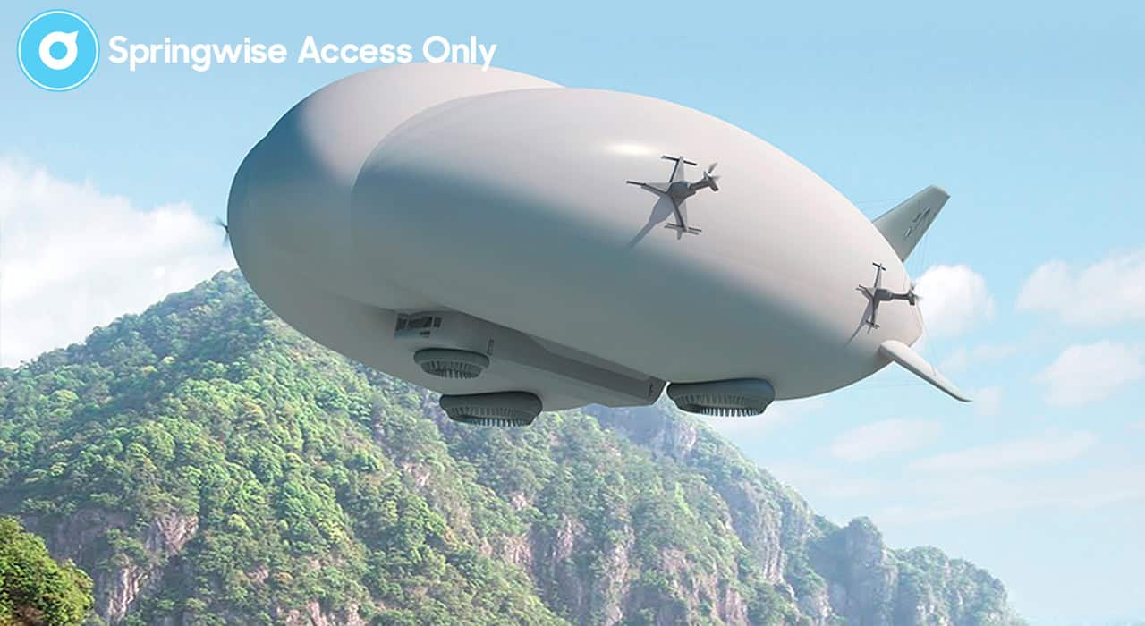 UAVs inspect and repair next-gen airships - Springwise