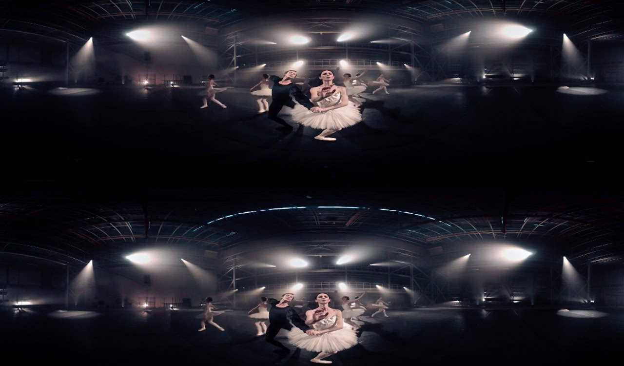 Ballet fans can enjoy a 360 degree performance from the comfort of ...