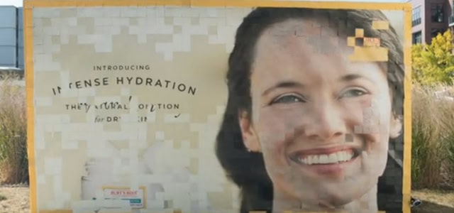 Urban billboard ad repurposed as rain catcher in community garden ...