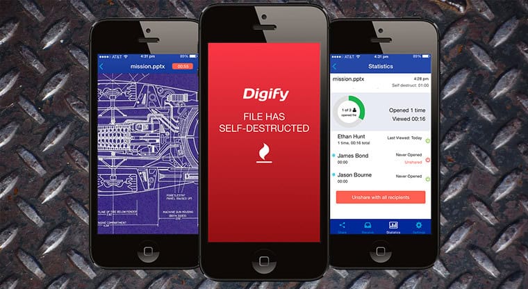 With Digify, shared files will self-destruct in 5, 4, 3… - Springwise