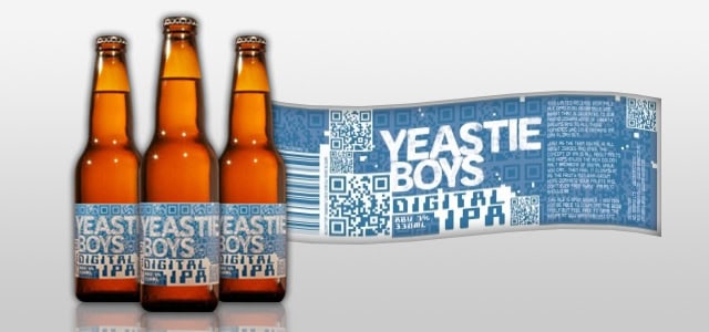 QR codes on open source beer label link to its recipe - Springwise