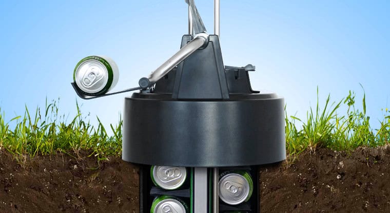 Underground fridge goes back to basics to save money and the ...