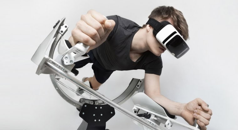 VR exercise machine lets users fly while they workout - Springwise