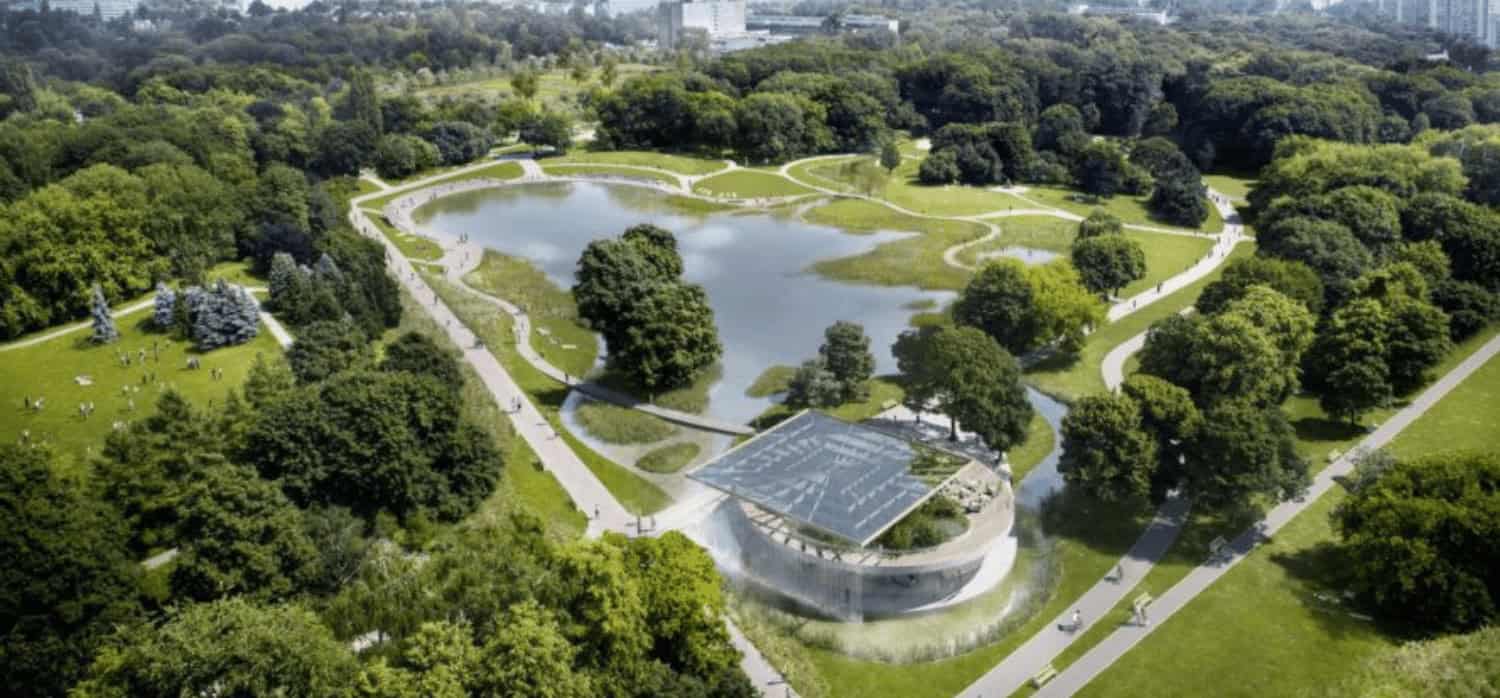 Redesigned city park adds biodiversity, art, and space for outdoor ...