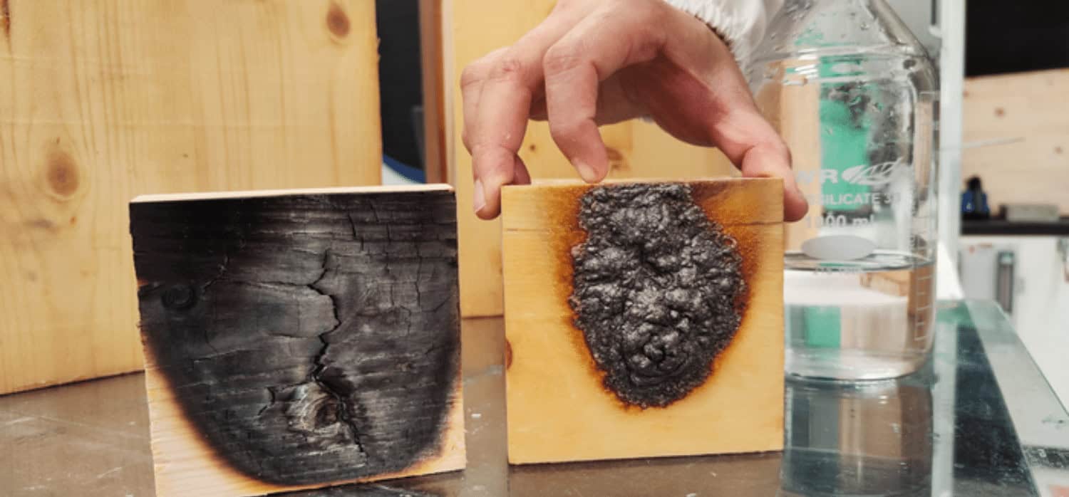 An invisible film makes wood fire-proof - Springwise