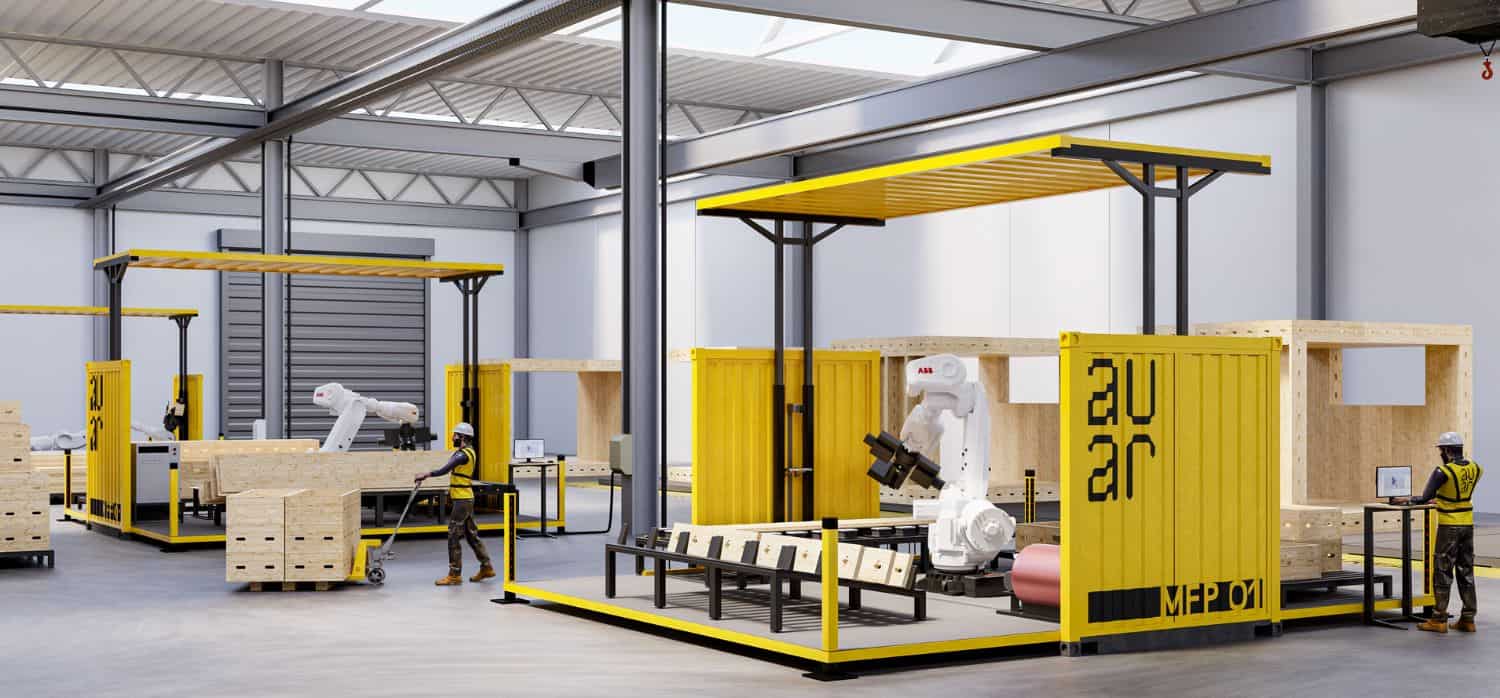 Micro-factories build eco-friendly, economical homes - Springwise