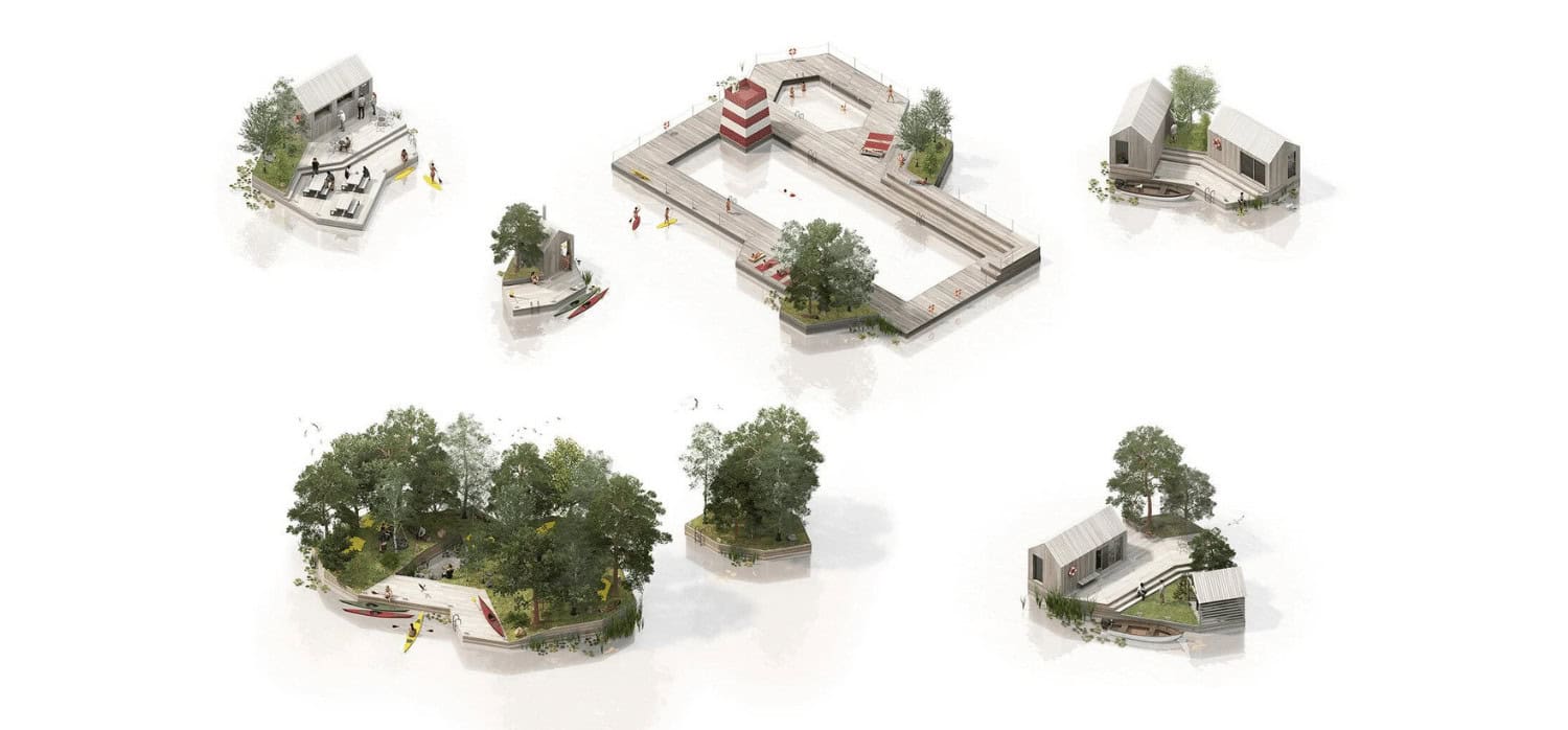 Floating home concept made from recycled materials - Springwise