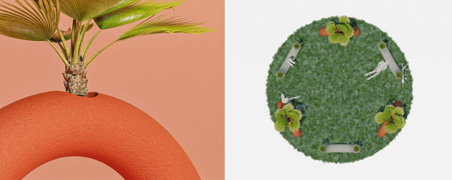 Sculptural seating concept keeps post-COVID socialising safe - Springwise