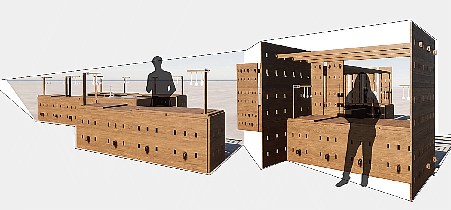 Community kitchens designed for portability and multi-use - Springwise
