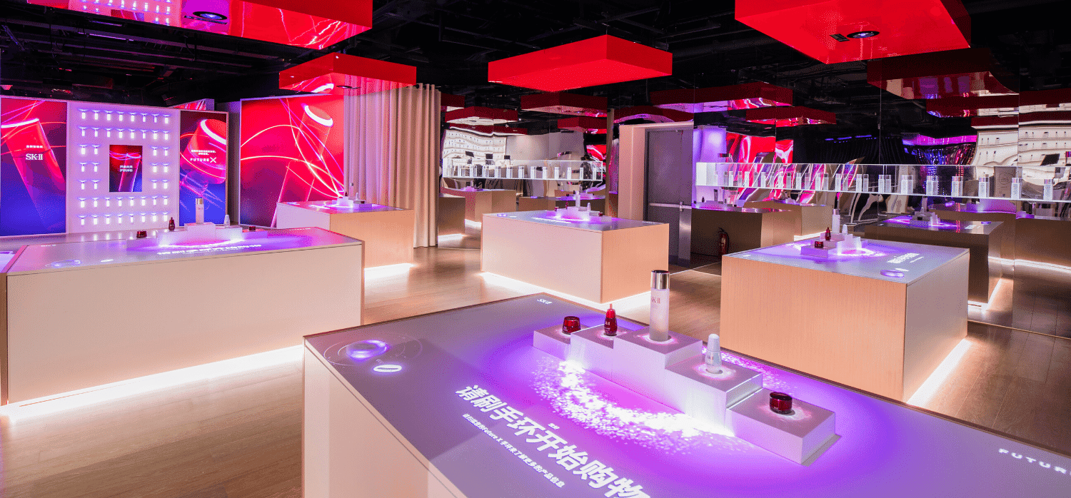 Japanese cosmetics brand’s ‘phygital’ retail concept - Springwise