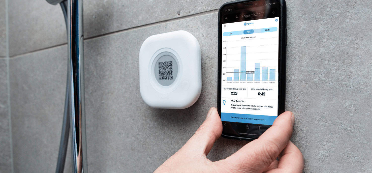 Shower sensor encourages users to save water - Springwise