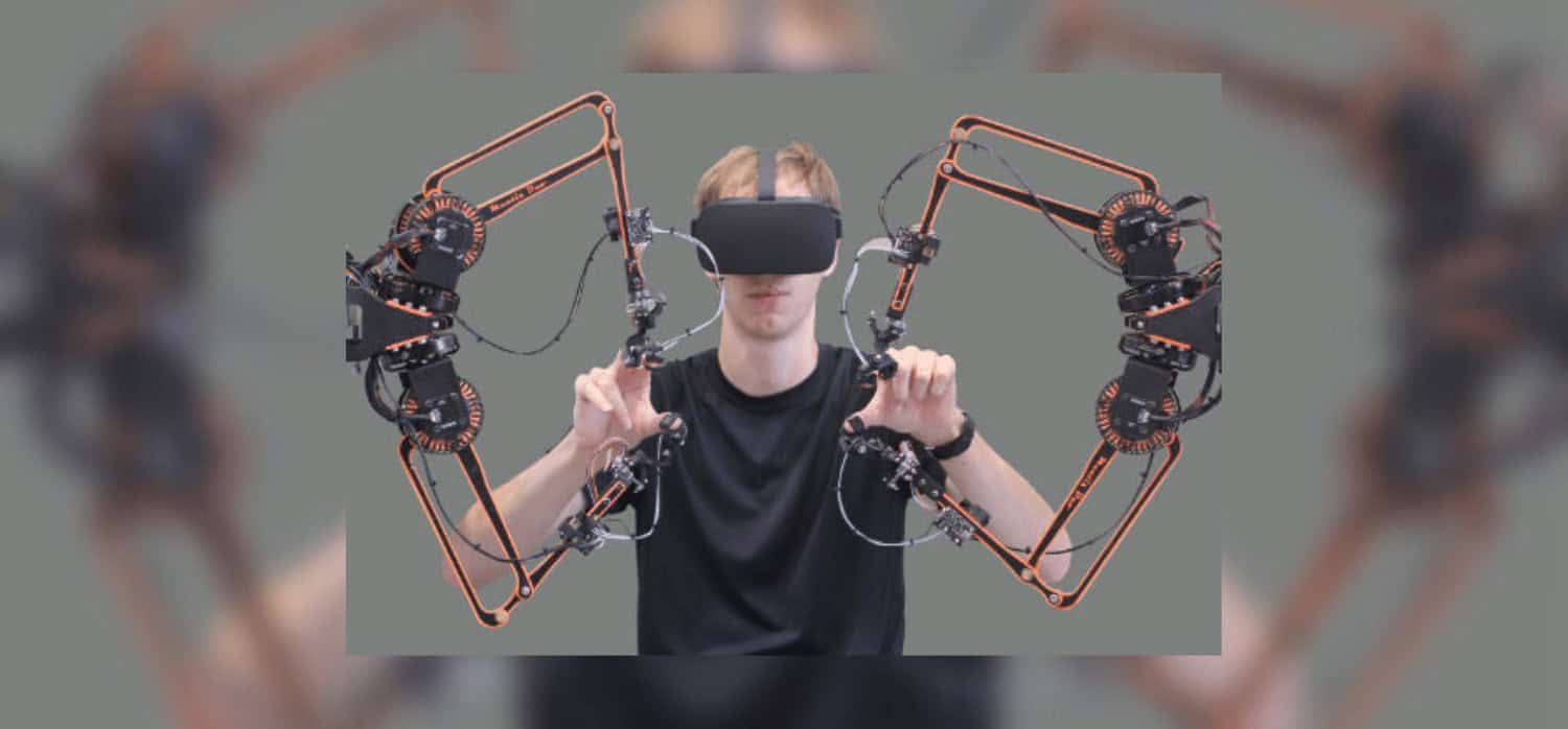 DIY robotic arm brings the sense of touch to virtual reality - Springwise
