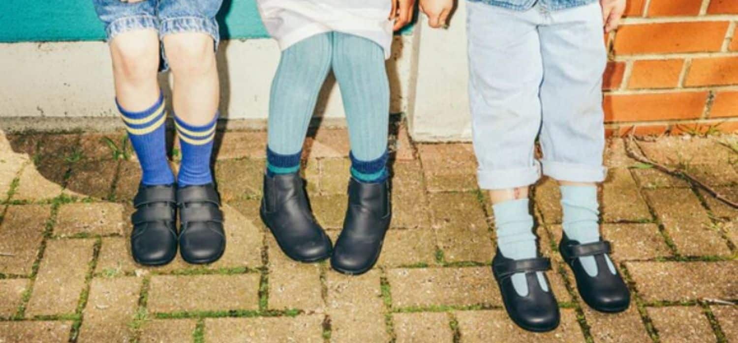 Expandable kids' shoes combat waste - Springwise