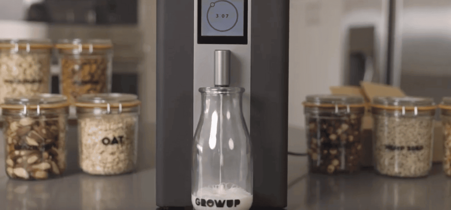 A countertop device for brewing plant-based milk at home - Springwise