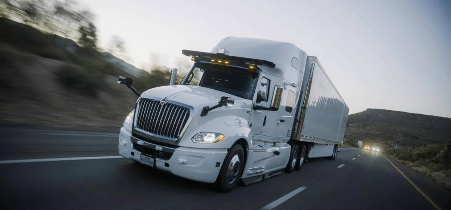 Autonomous truck safely completes 80-mile freight delivery route ...