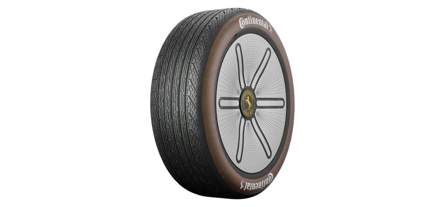 Eco-friendly tyre made from sustainable and recycled materials - Springwise