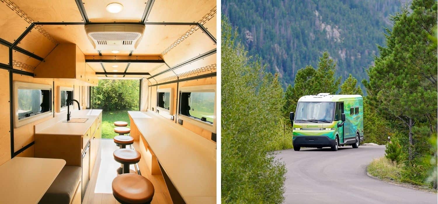 Modular electric RVs and work vans - Springwise
