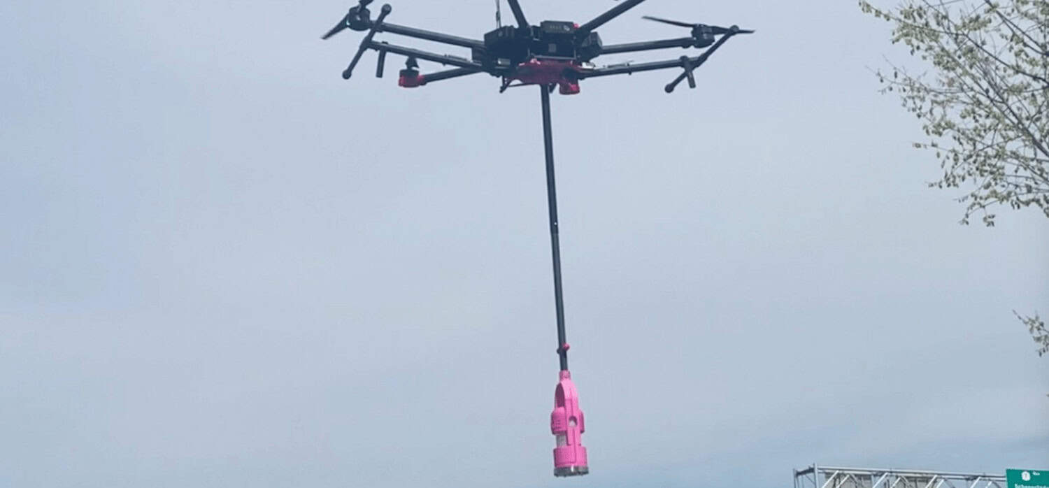 'World’s first' drone-enabled water sampling and data collection device ...