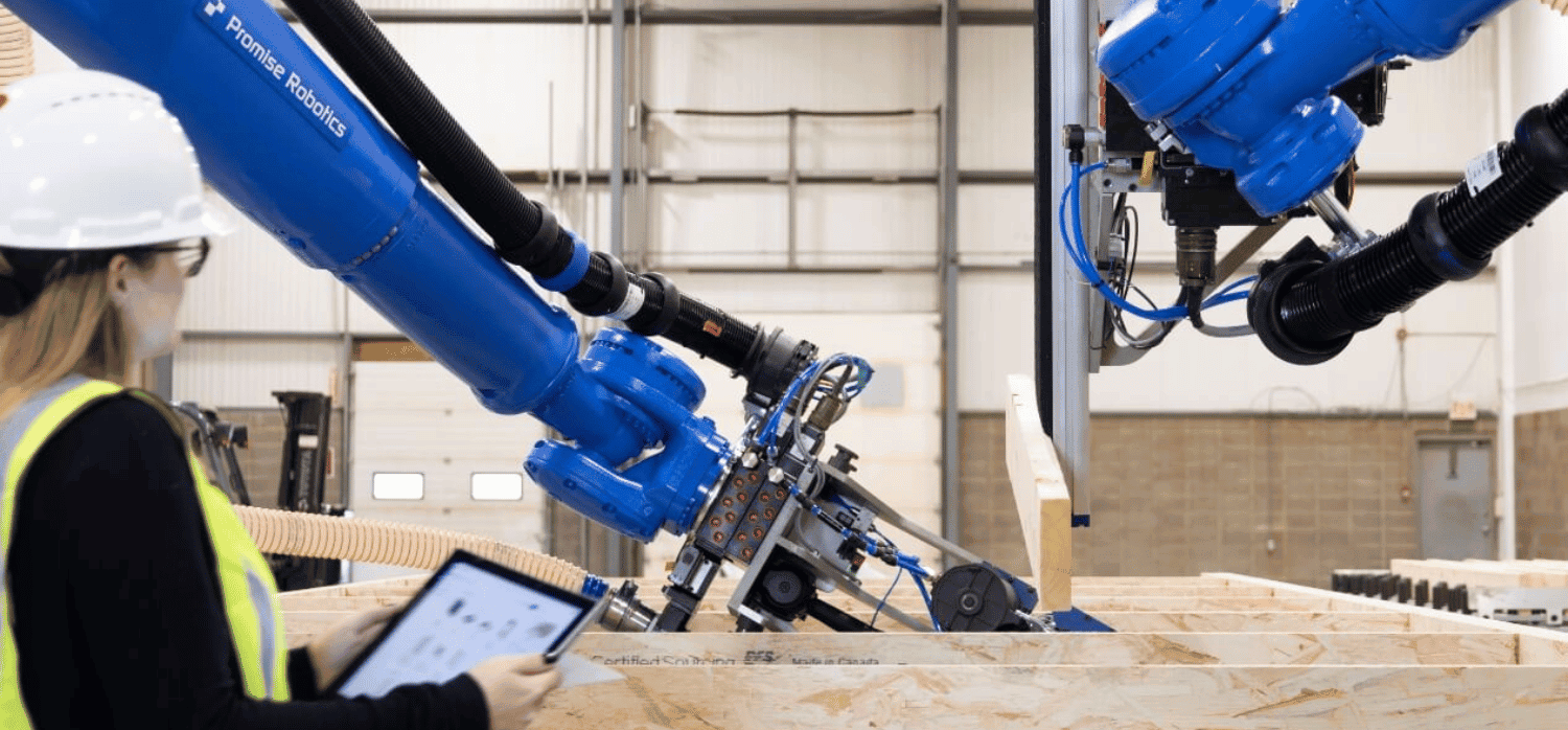 Robots and AI speed up homebuilding - Springwise