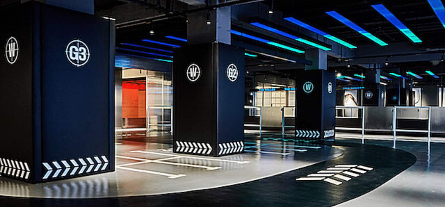 Interactive pop-up retail space inspired by parking lot layout - Springwise